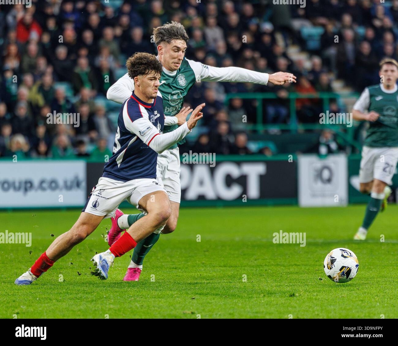 Easter Road, Edinburgh, Scotland, UK. 6th Dec 2025. Hibernian V Falkirk ...