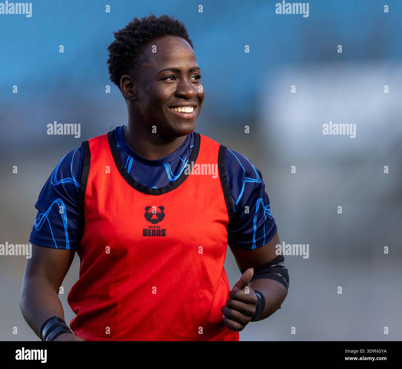 Bristol Bears Women’s Simi Pam during warm up During the match between ...