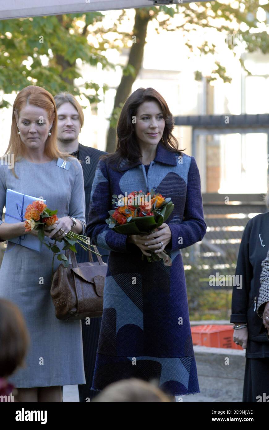 HRH Crown princess Mary visit Frederikholm children daycare insitutue ...