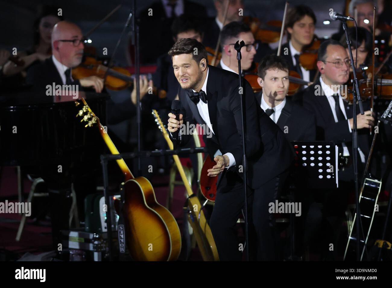 Vatican City, Italy - December 6, 2025: Michael Steven Buble performs ...