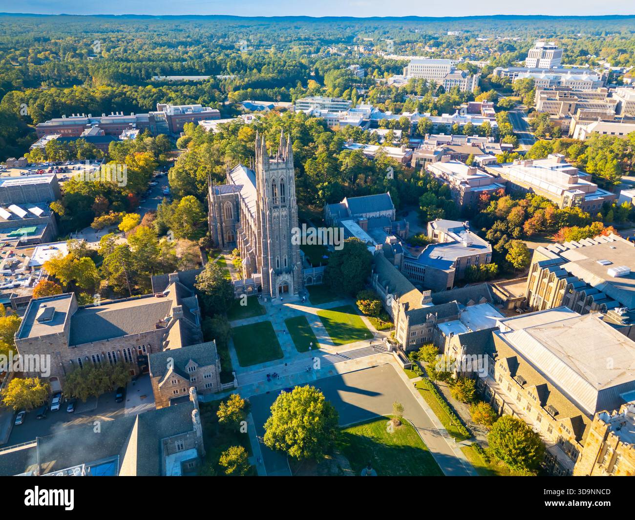 Durham, NC - October 17, 2025: Duke University Chapel is a chapel ...