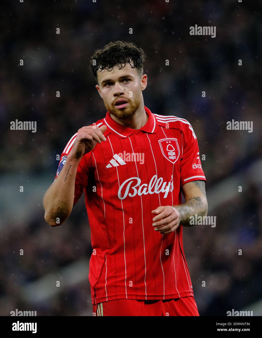 Neco Williams of Nottingham Forest seen during the Premier league ...