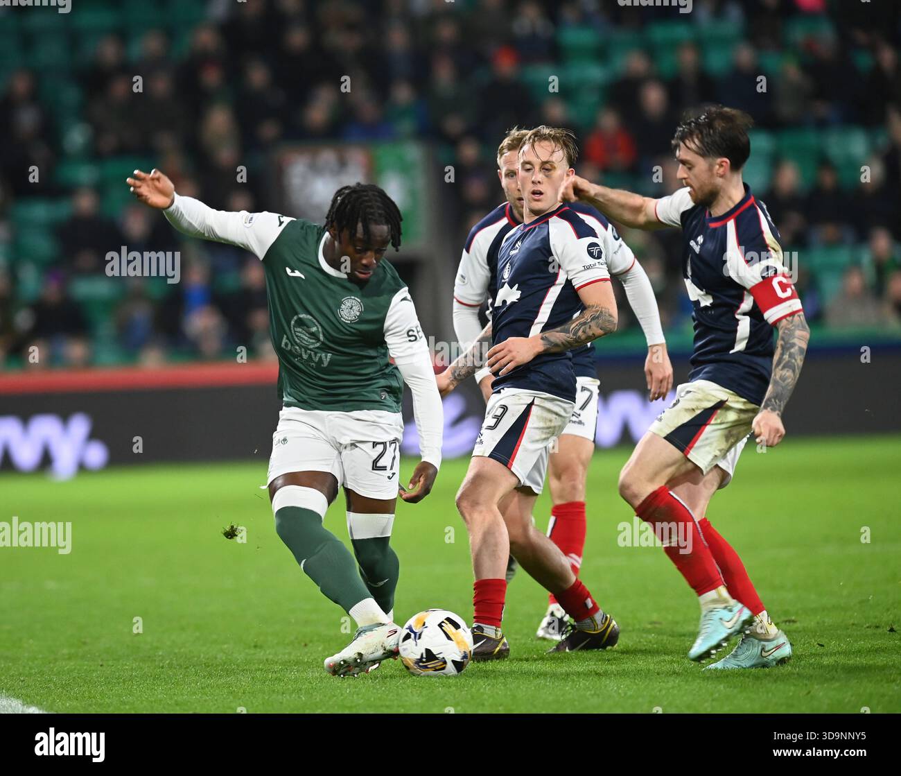 Easter Road Stadium .Edinburgh.Scotland.UK. 6/12/25 Scottish ...