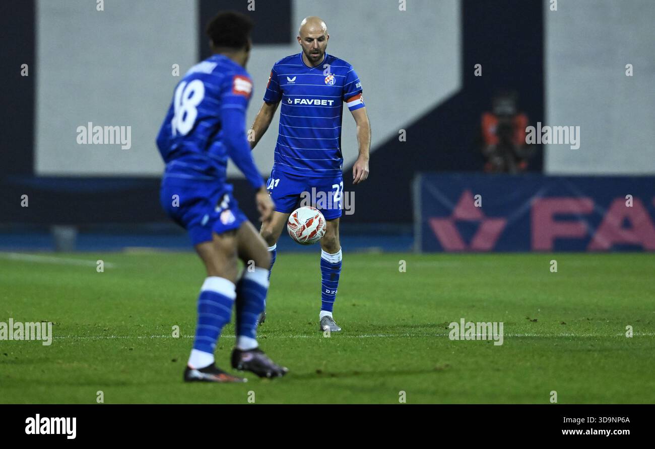 Josip Misic of Dinamo during the SuperSport HNL 2025./2026. round 16 ...