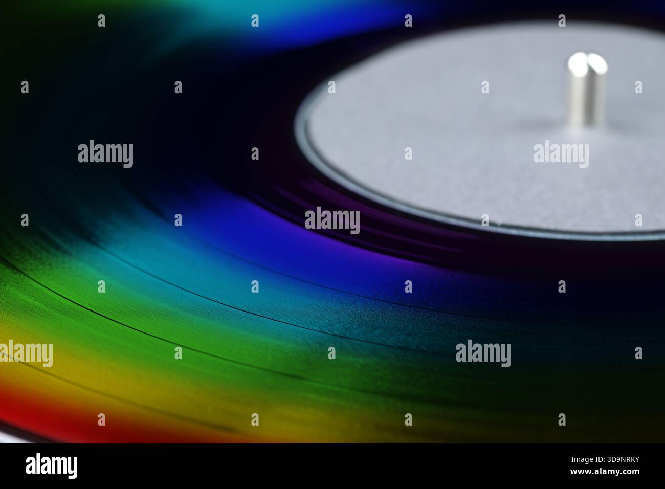 Abstract rainbow background turntable hi-res stock photography and ...