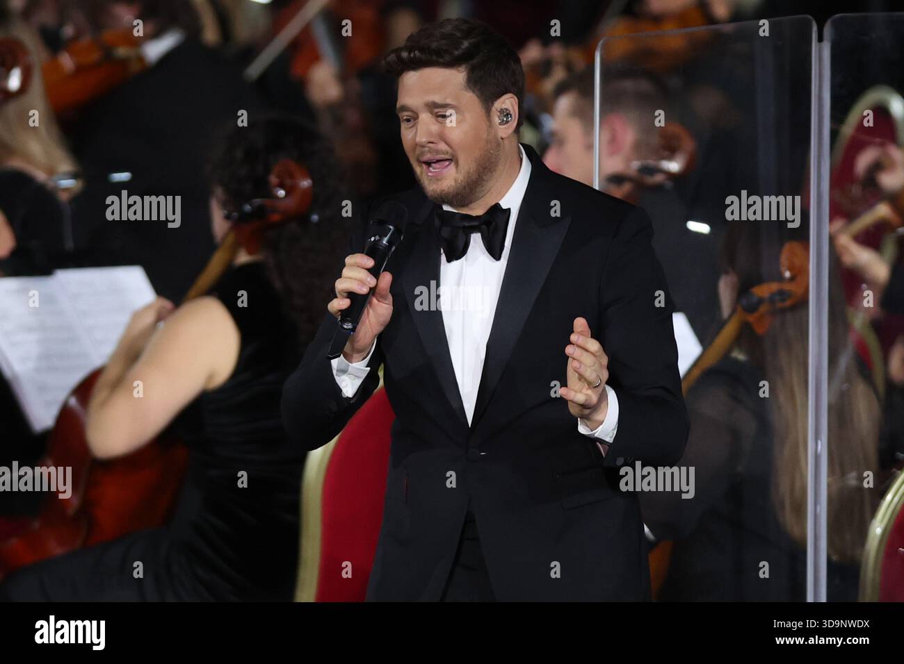 Vatican City, Italy - December 6, 2025: Michael Steven Buble performs ...