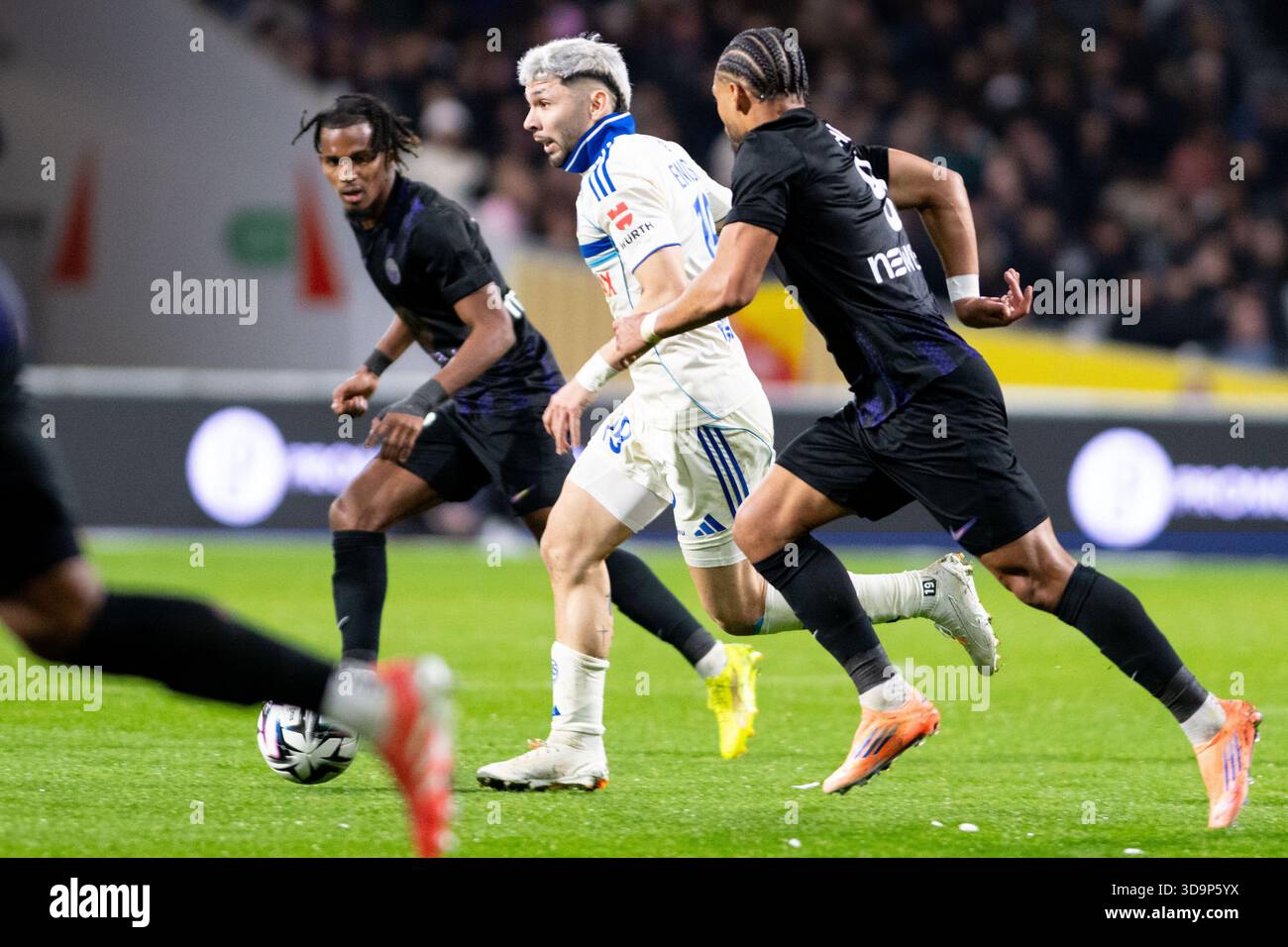 Julio Enciso Espinola of Strasbourg during the French championship ...