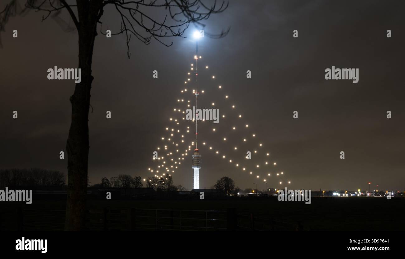 IJSSELSTEIN - The lights in the Gerbrandy Tower have been turned on ...