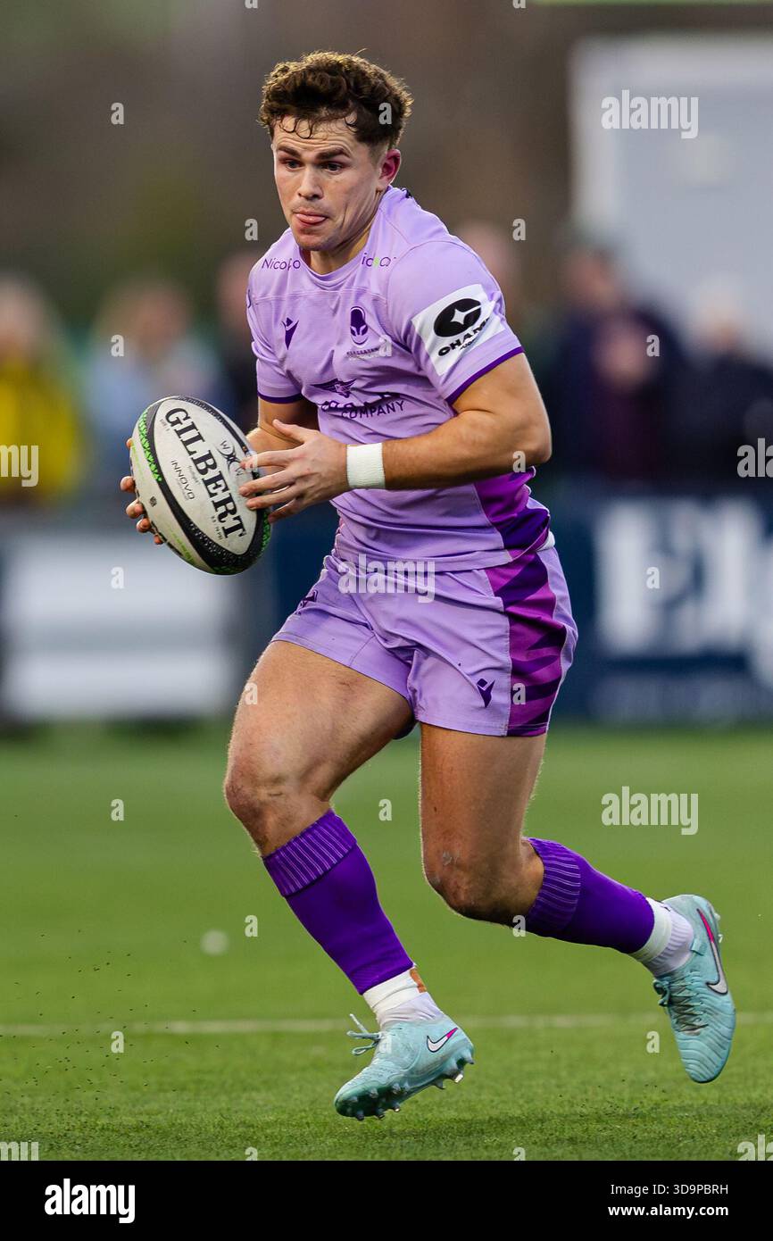 Worcester, England, UK, 6 December 2025. Will Reed of Worcester ...