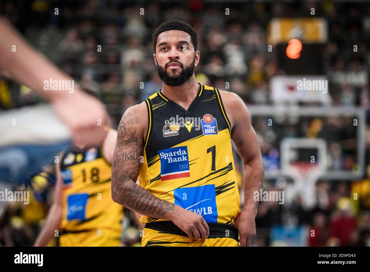 Darnell Edge (MHP RIESEN Ludwigsburg, #01) GER, MHP Riesen Ludwigsburg ...