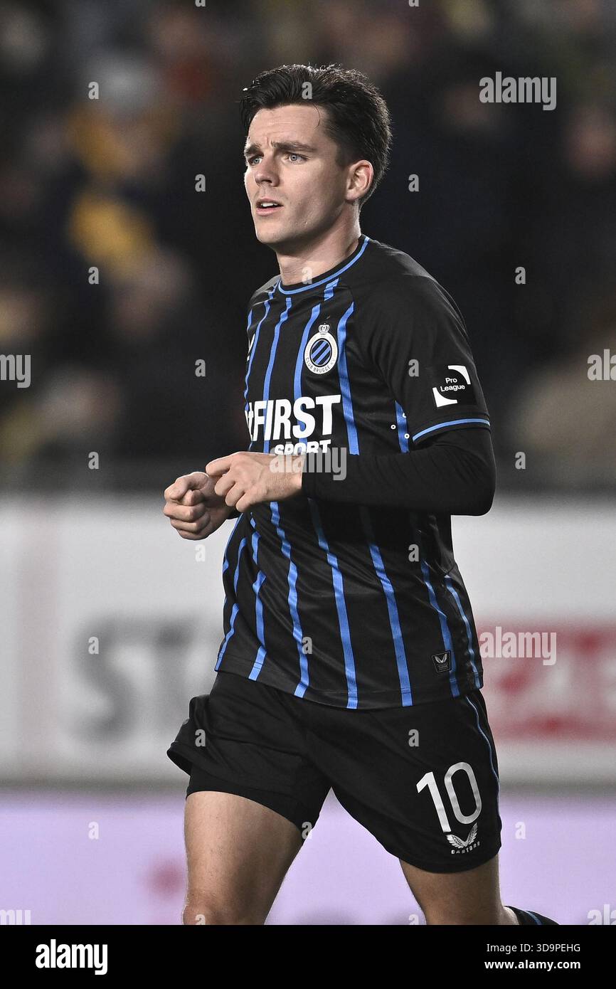 Club's Hugo Vetlesen pictured during a soccer match between Sint ...