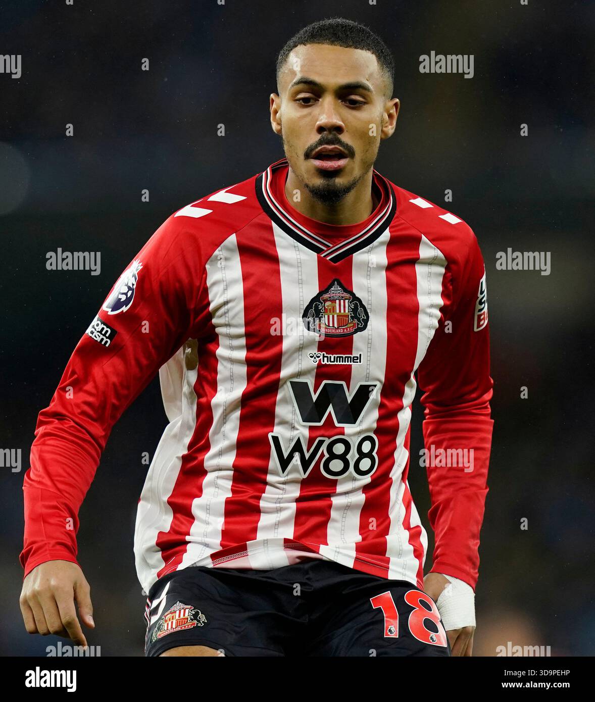 Manchester, England, 6th December 2025. Wilson Isidor of Sunderland ...