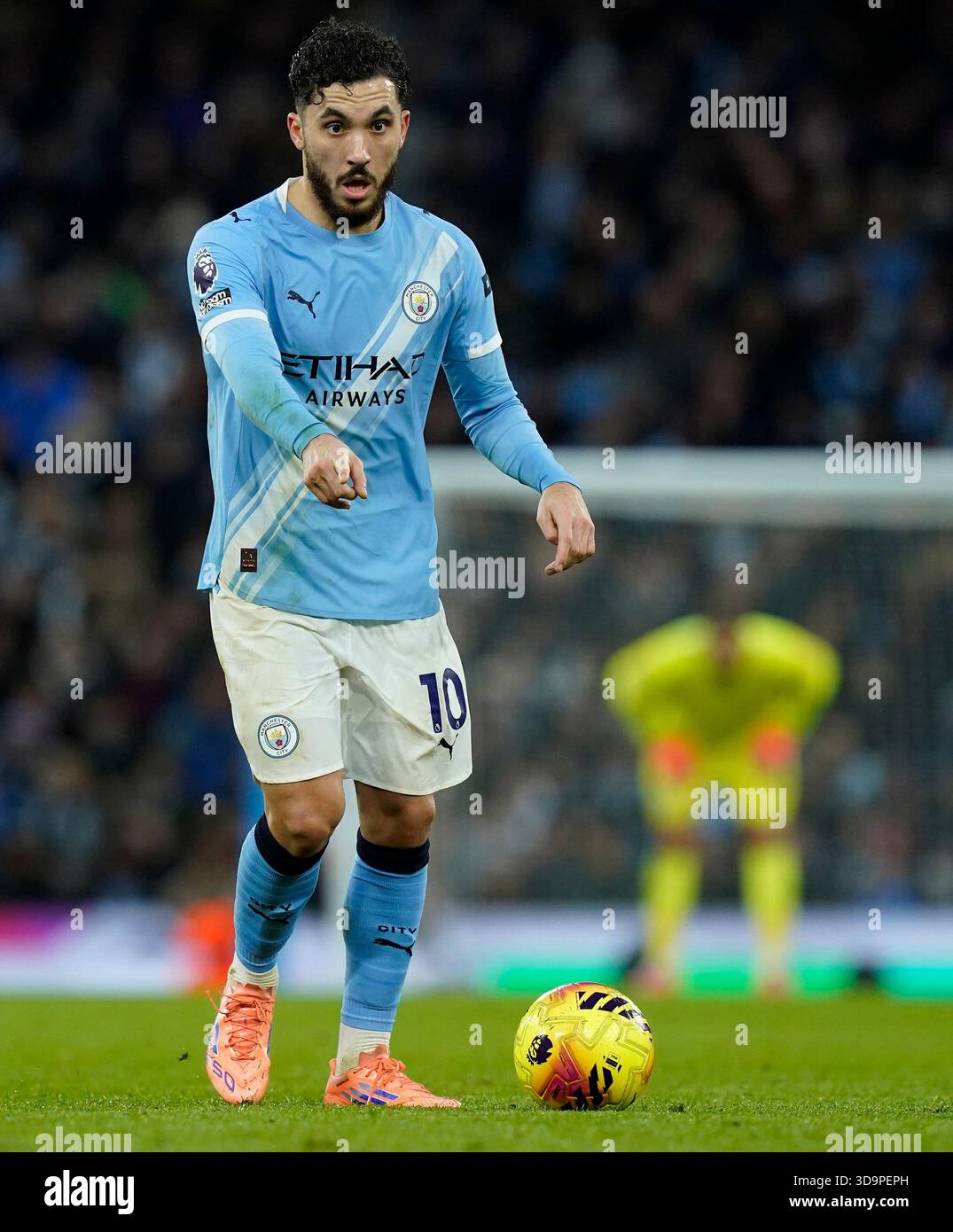 Manchester, England, 6th December 2025. Rayan Cherki of Manchester City ...