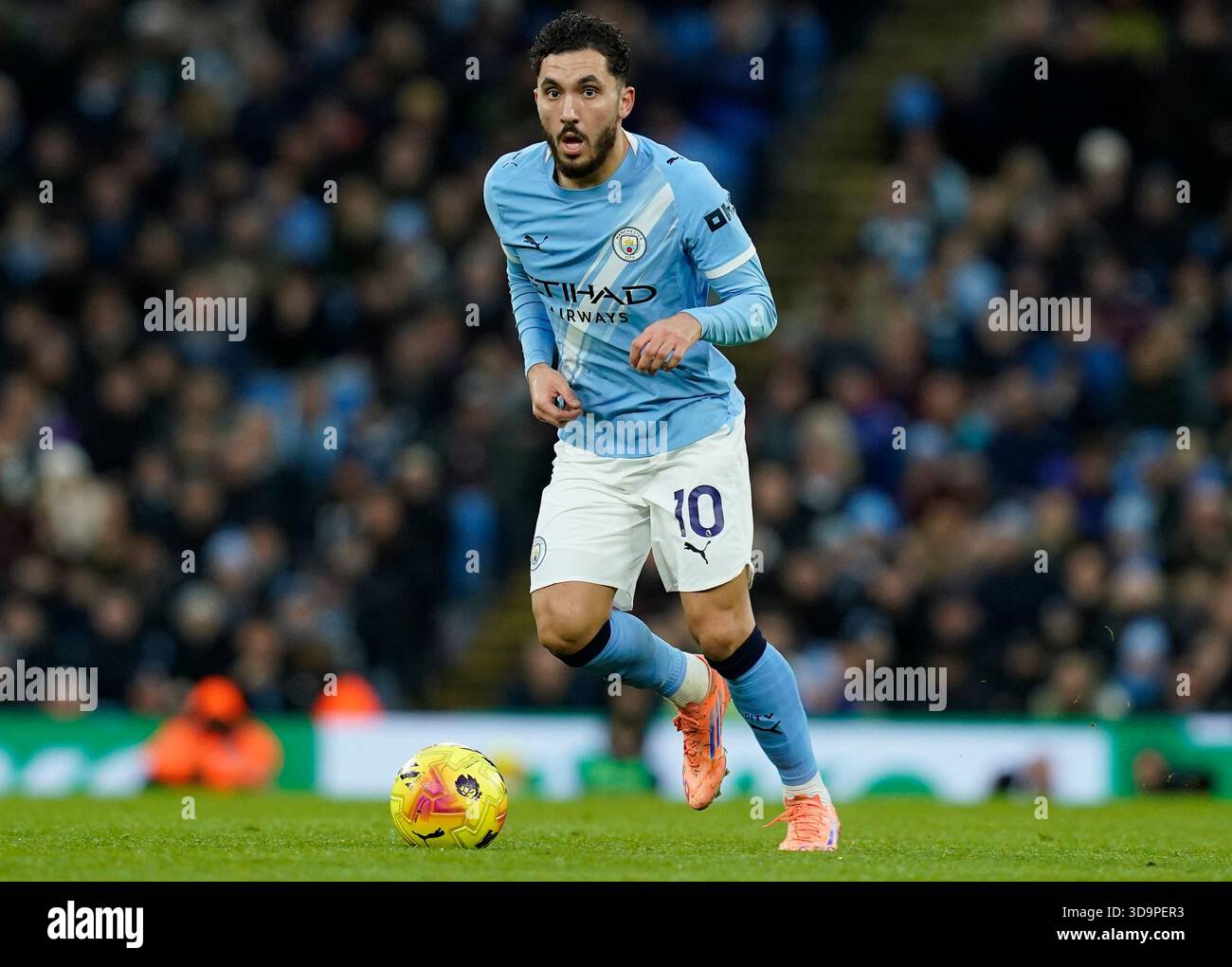 Manchester, England, 6th December 2025. Rayan Cherki of Manchester City ...