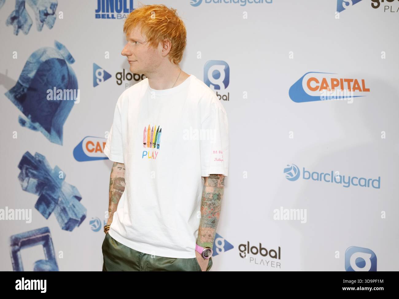 Ed Sheeran during day one of Capital's Jingle Bell Ball with ...