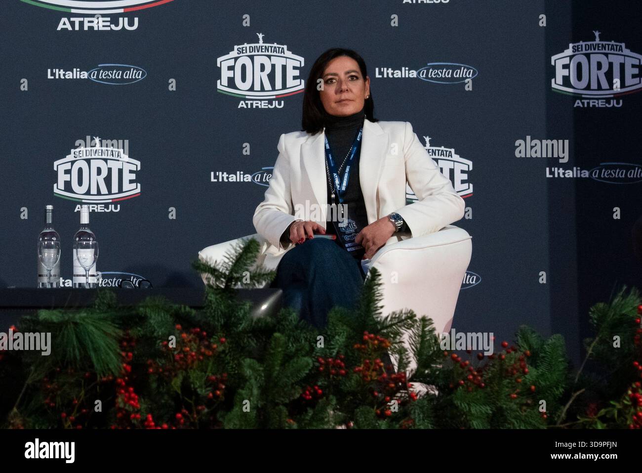 Rome, Italy. 06th December 2025. Barbara Saltamartini, former Member of ...