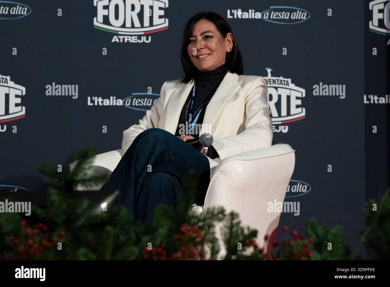 Rome, Italy. 06th December 2025. Barbara Saltamartini, former Member of ...
