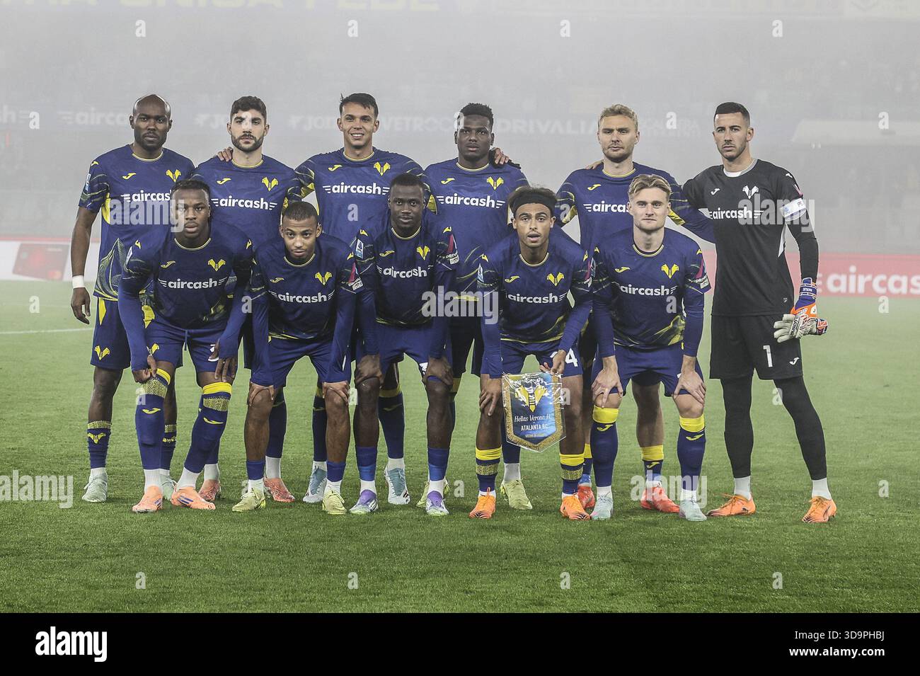 Hellas Veorna team photo during Hellas Verona FC vs Atalanta BC, 14 ...