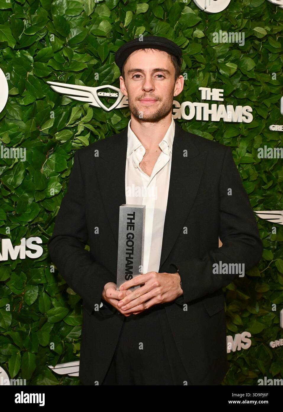 Harry Lighton poses with the award for best adapted screenplay at The ...