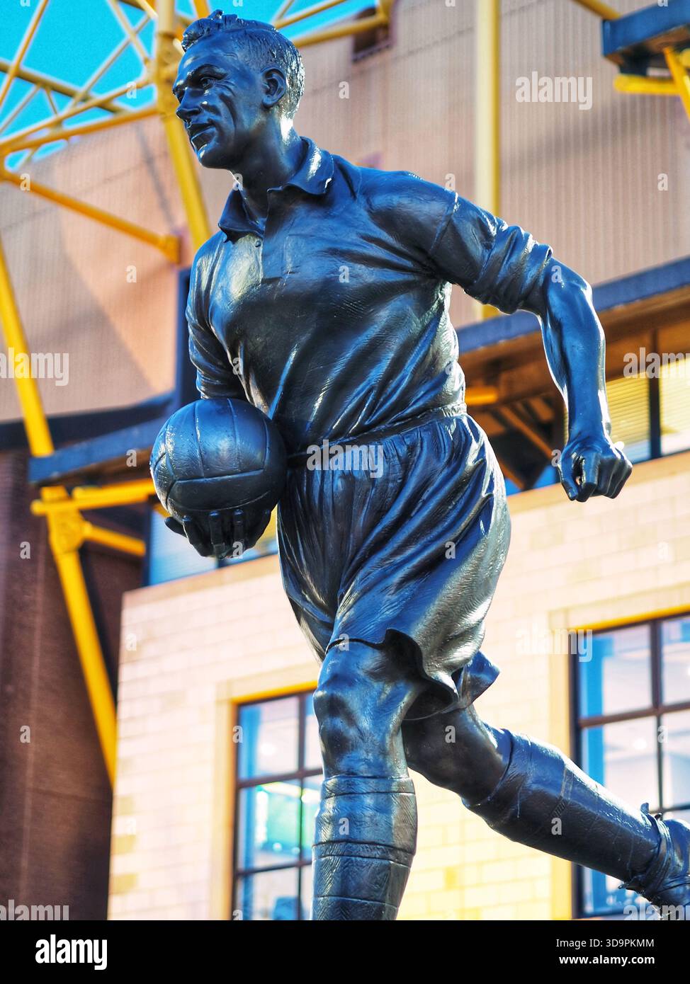 Statue of Billy Wright CBE, the former captain of Wolverhampton ...