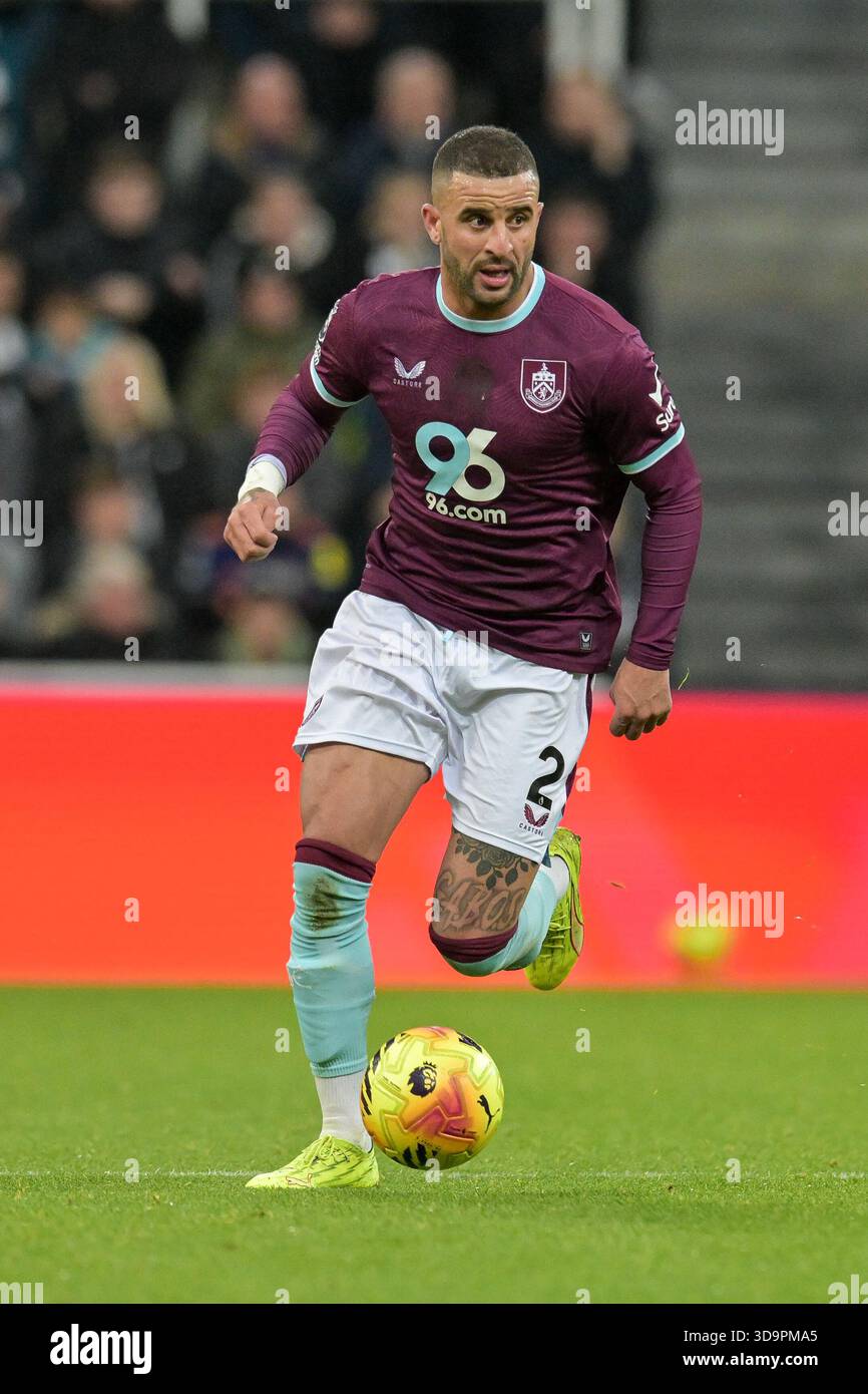 Kyle Walker of Burnley FC during the Premier League match between ...