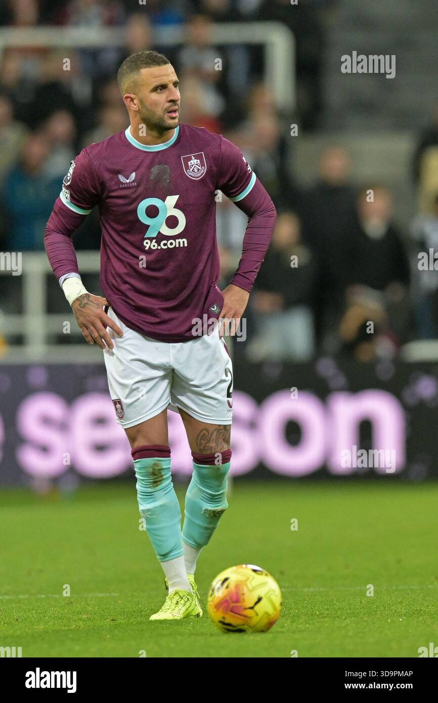Kyle Walker of Burnley FC during the Premier League match between ...
