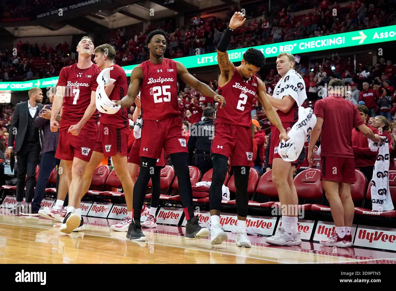 From left to right, Wisconsin's Andrew Rohde, Nolan Winter, John ...