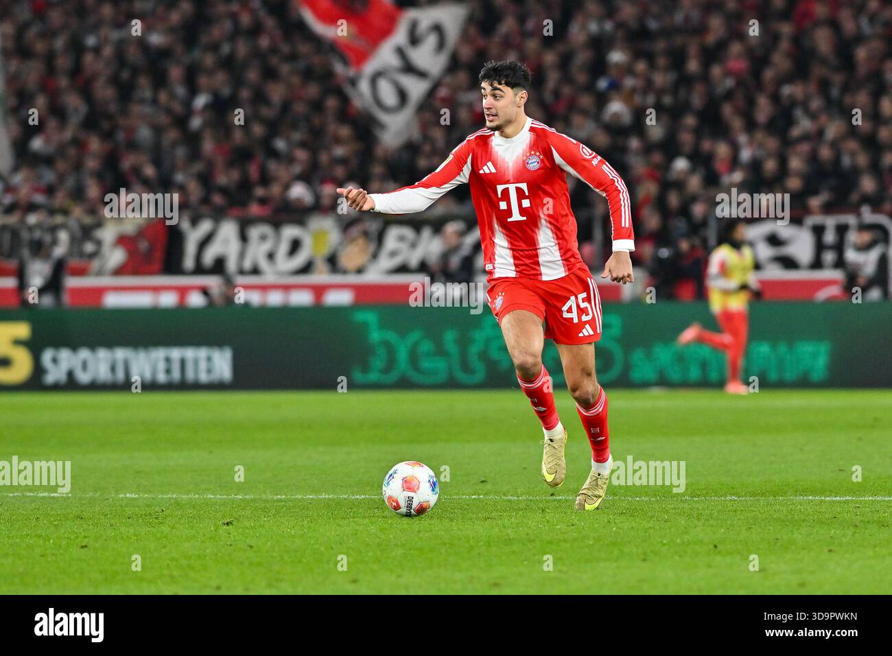 STUTTGART, GERMANY - December 6: on the ball Aleksandar PAVLOVIC (FC ...