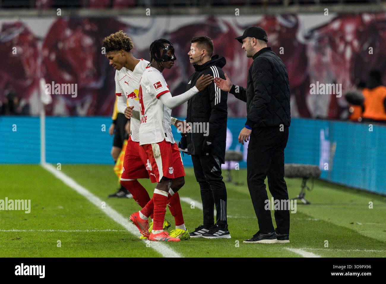 December 6, 2025, Red Bull Arena, Leipzig, GER, Bundesliga [Bundesliga], RB Leipzig - Eintracht ...