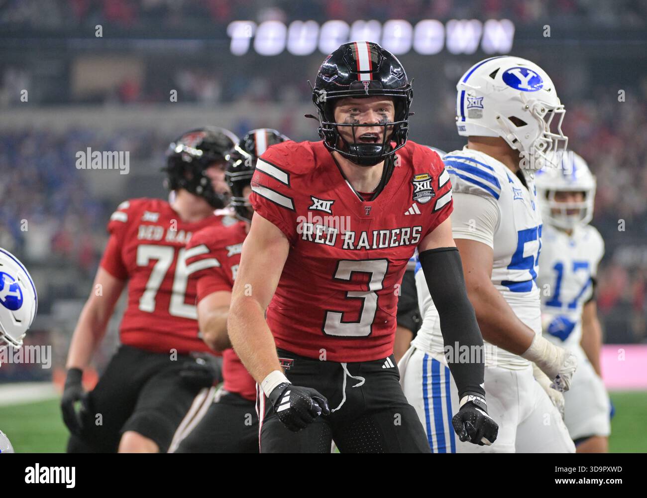 December 06, 2025 Texas Tech Red Raiders wide receiver Coy Eakin (3 ...