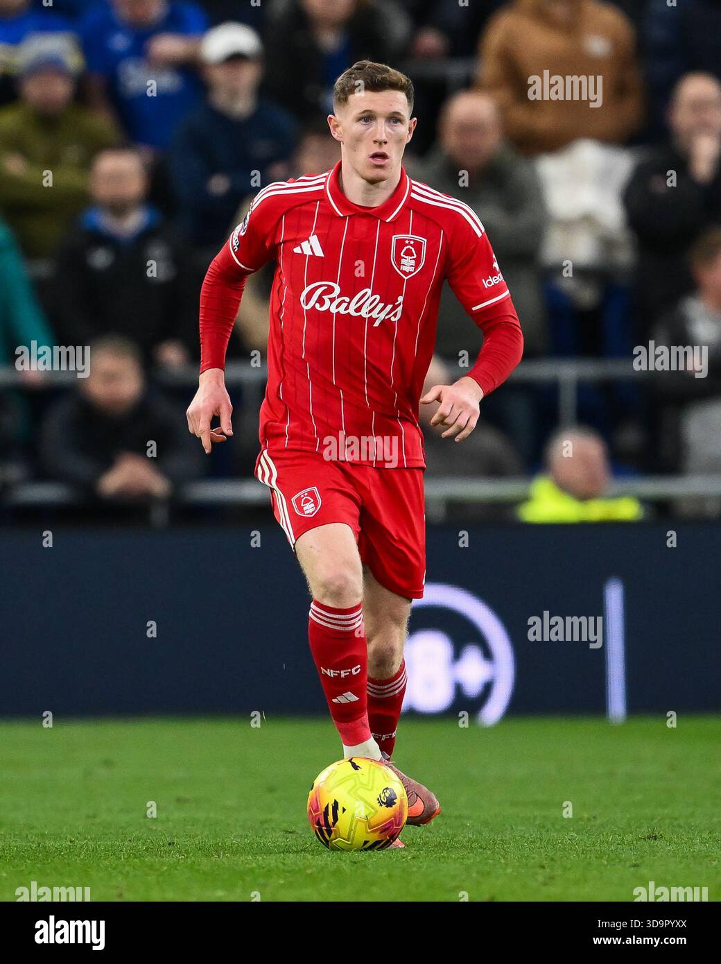 Liverpool, England, 6th December 2025. Elliot Anderson of Nottingham ...