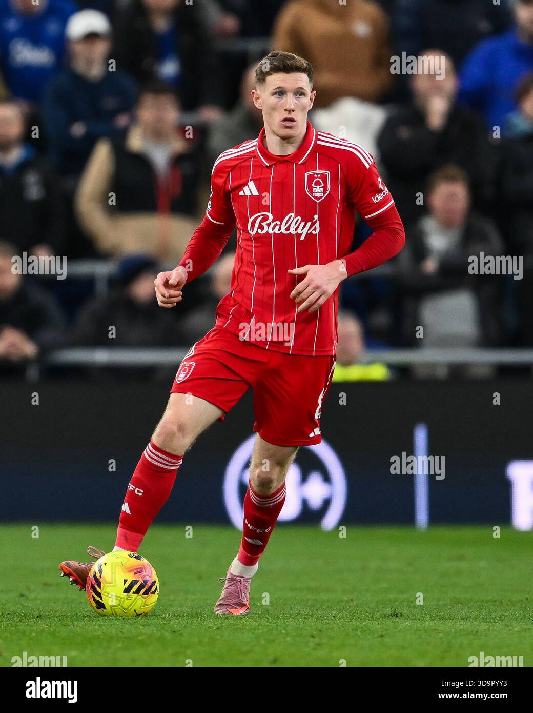 Liverpool, England, 6th December 2025. Elliot Anderson of Nottingham ...