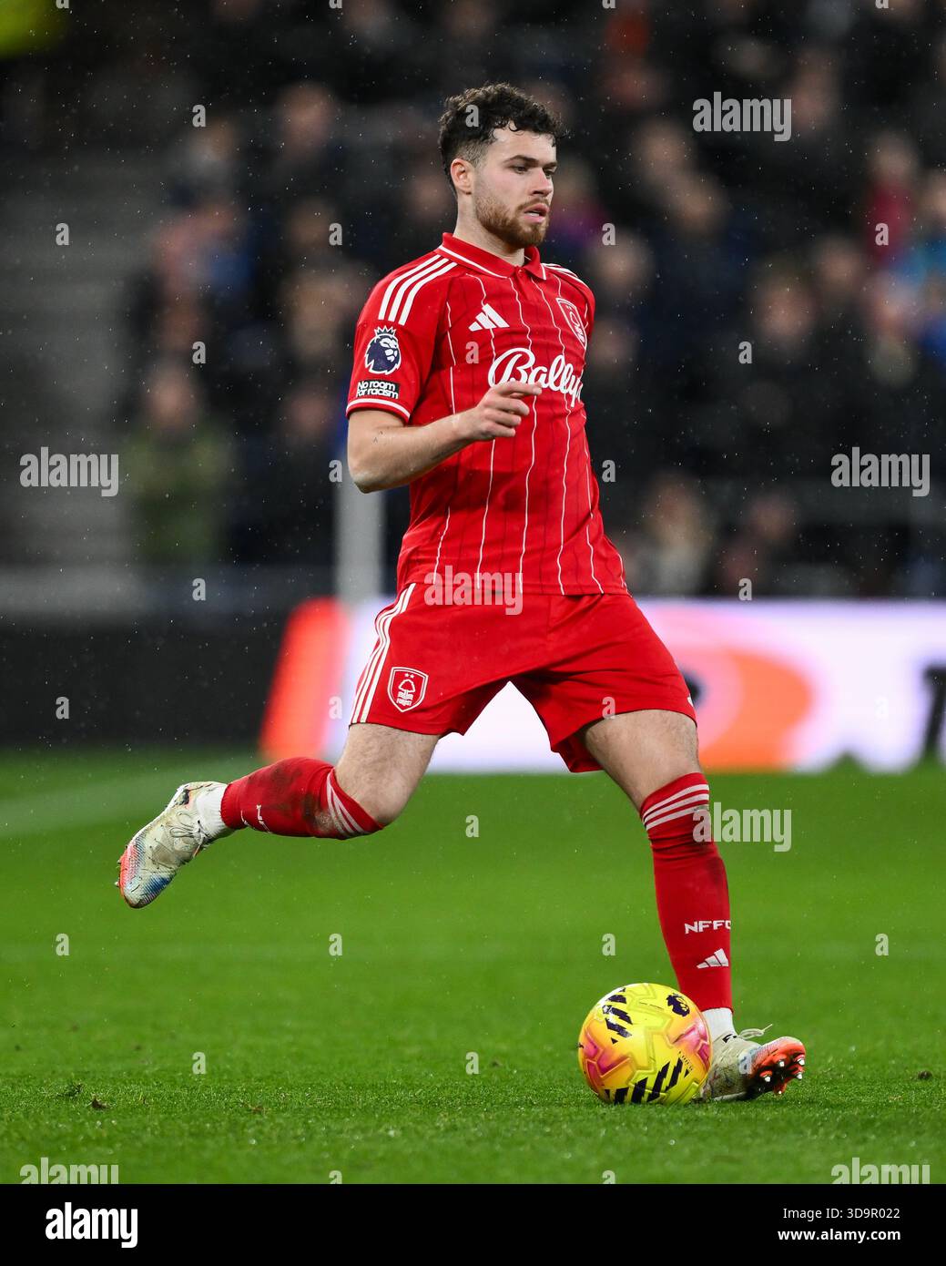 Liverpool, England, 6th December 2025. Neco Williams of Nottingham ...