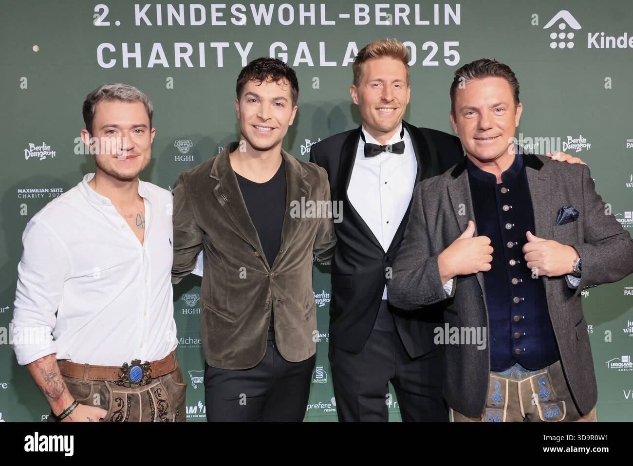 04.12.2025, Max Weidner, Maximilian Arland, Julian David und Stefan ...