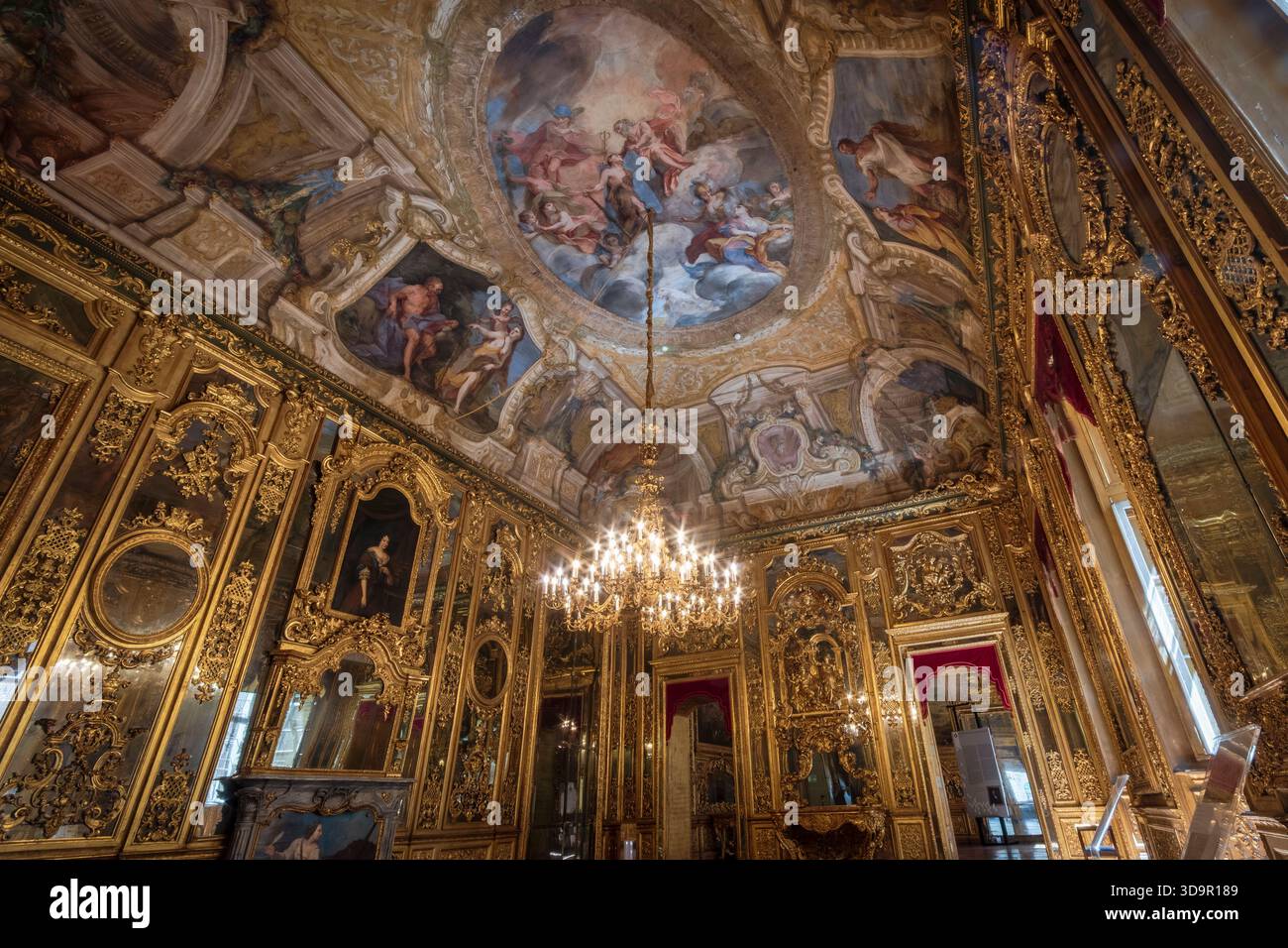 Torino, Italy. The Carignano Palace and the Duke's apartments. A jewel ...
