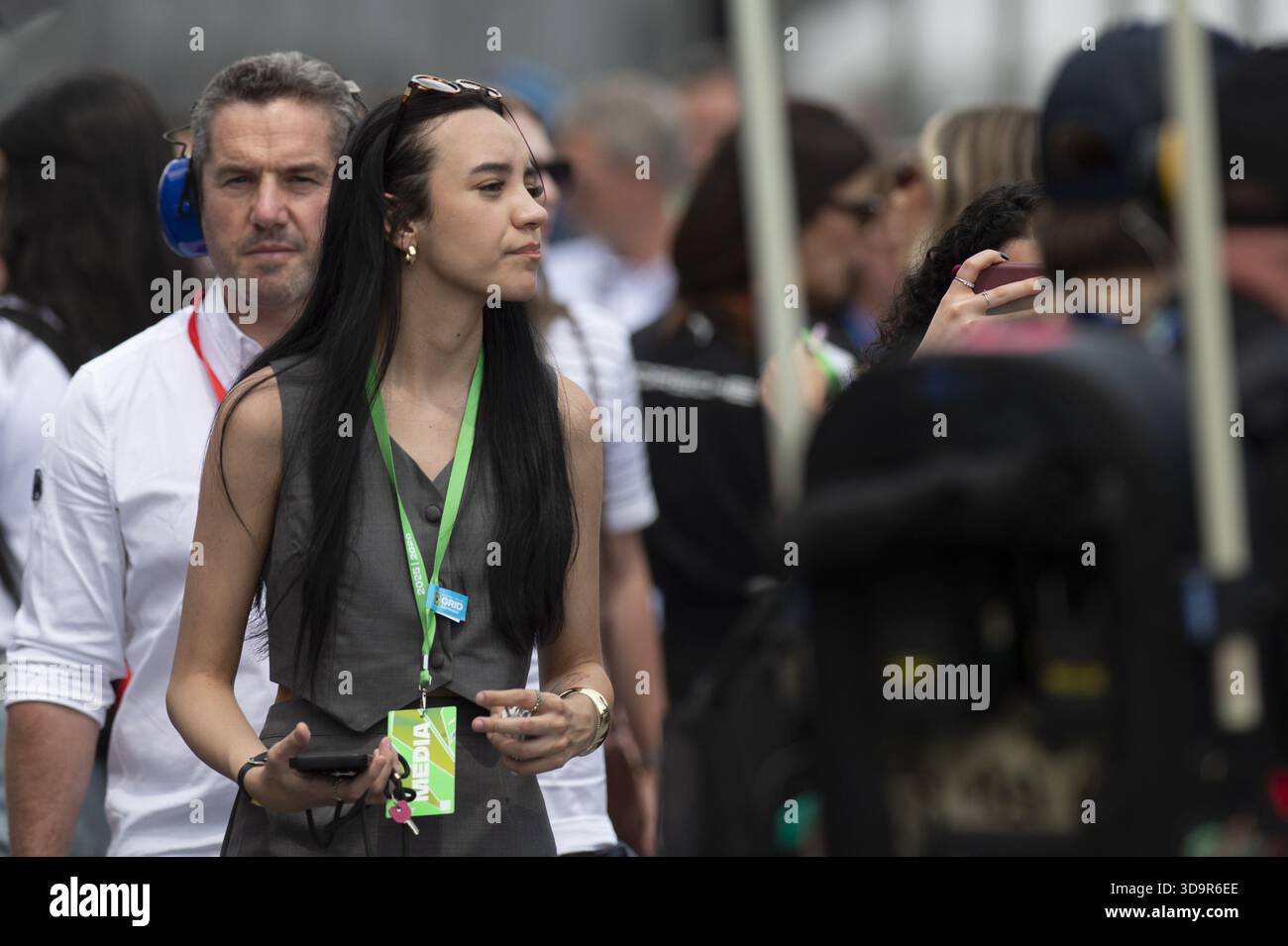Sao Paulo (SP) – December 6, 2025: Fans during the Formula E Grand Prix ...