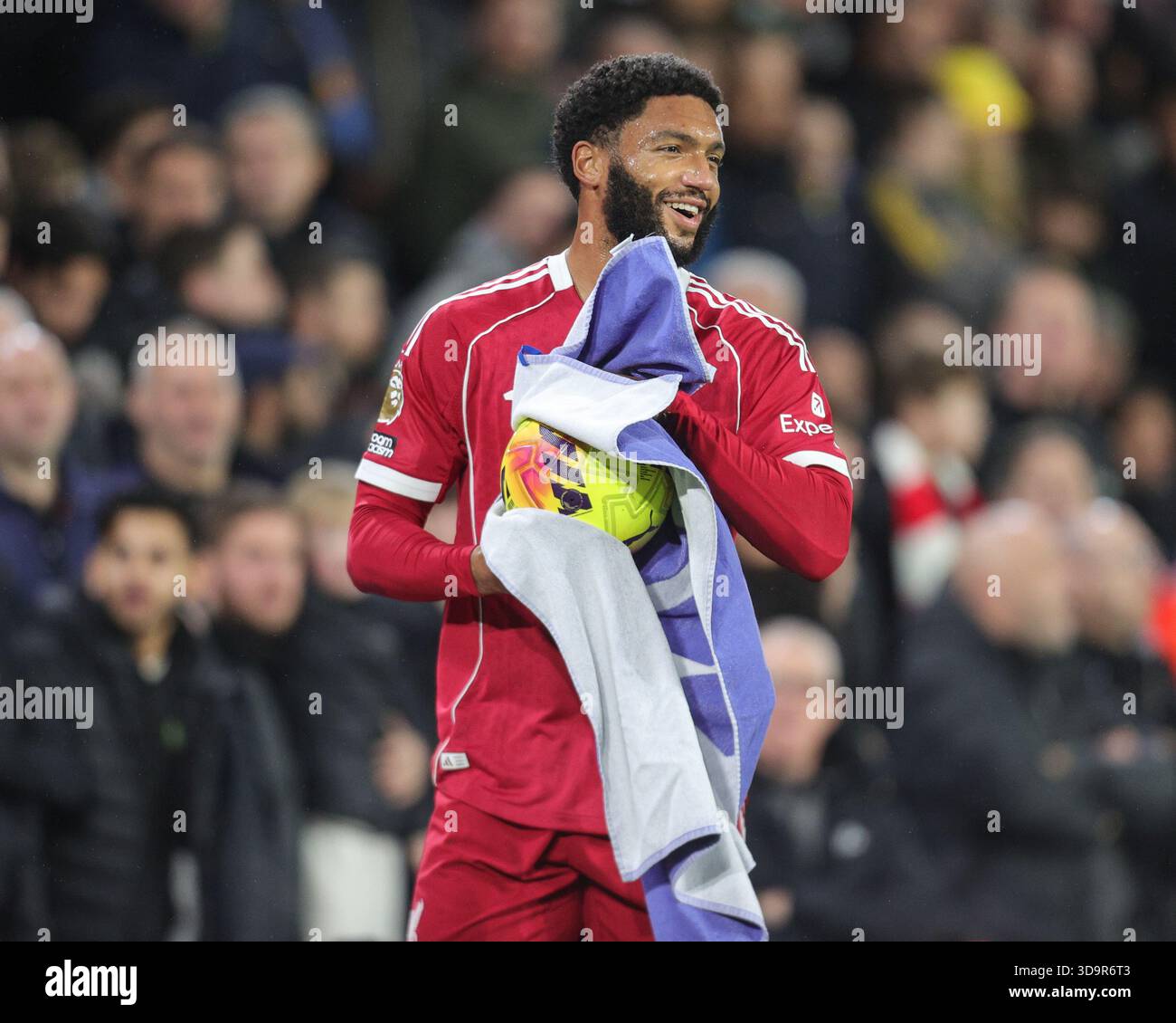 Joe Gomez of Liverpool during the Premier League match Leeds United vs ...