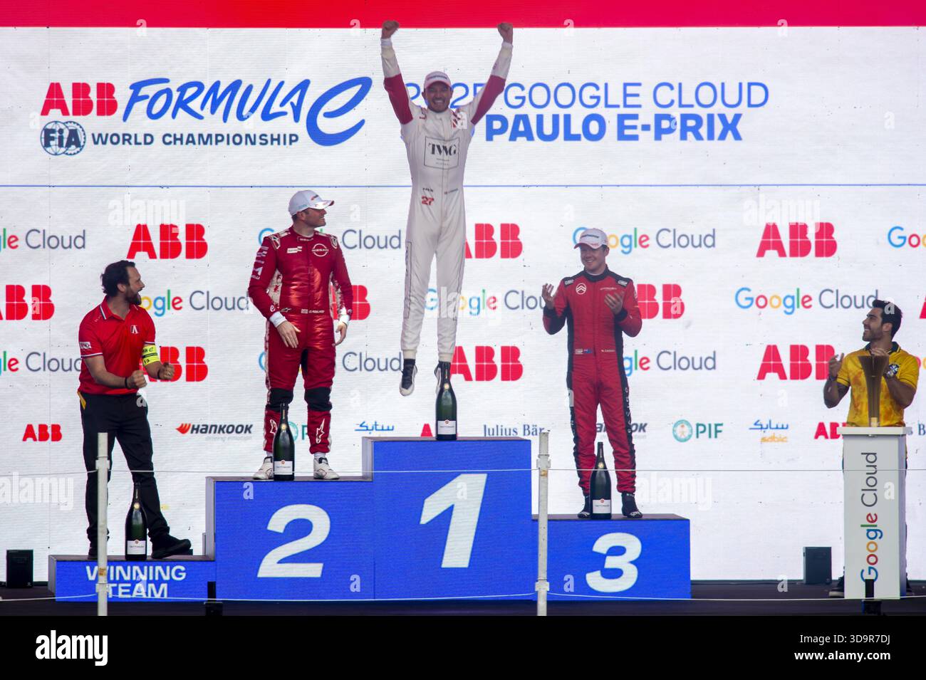 Sao Paulo (SP) – December 6, 2025: Podium, with victory for Jake Dennis ...