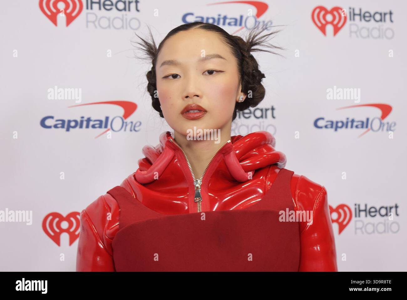 Audrey Nuna of HUNTR/X attends iHeartRadio 102.7 KIIS FM's Jingle Ball ...