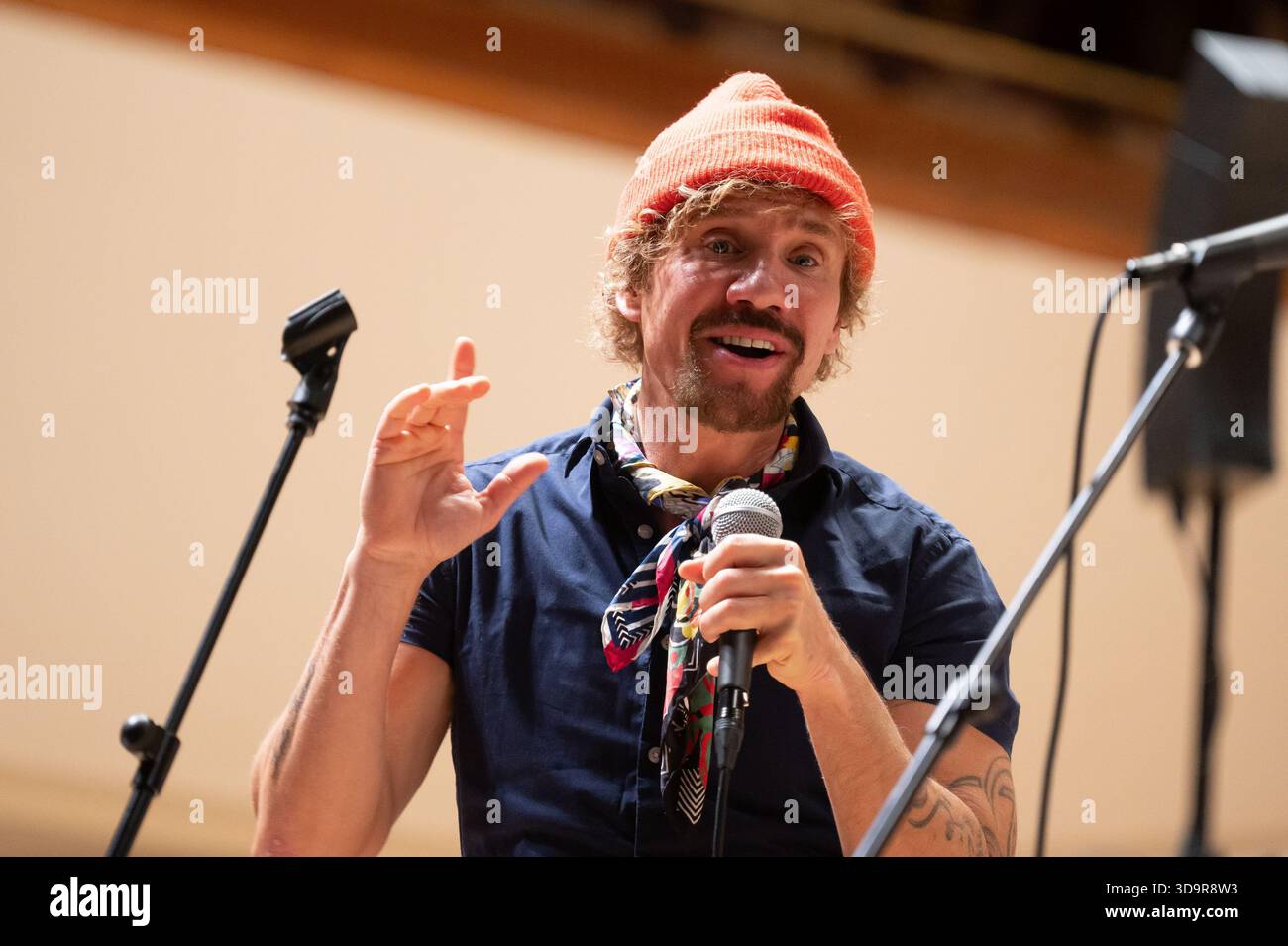 Daniel Carbonell, known as Macaco performs during the Missions for a ...