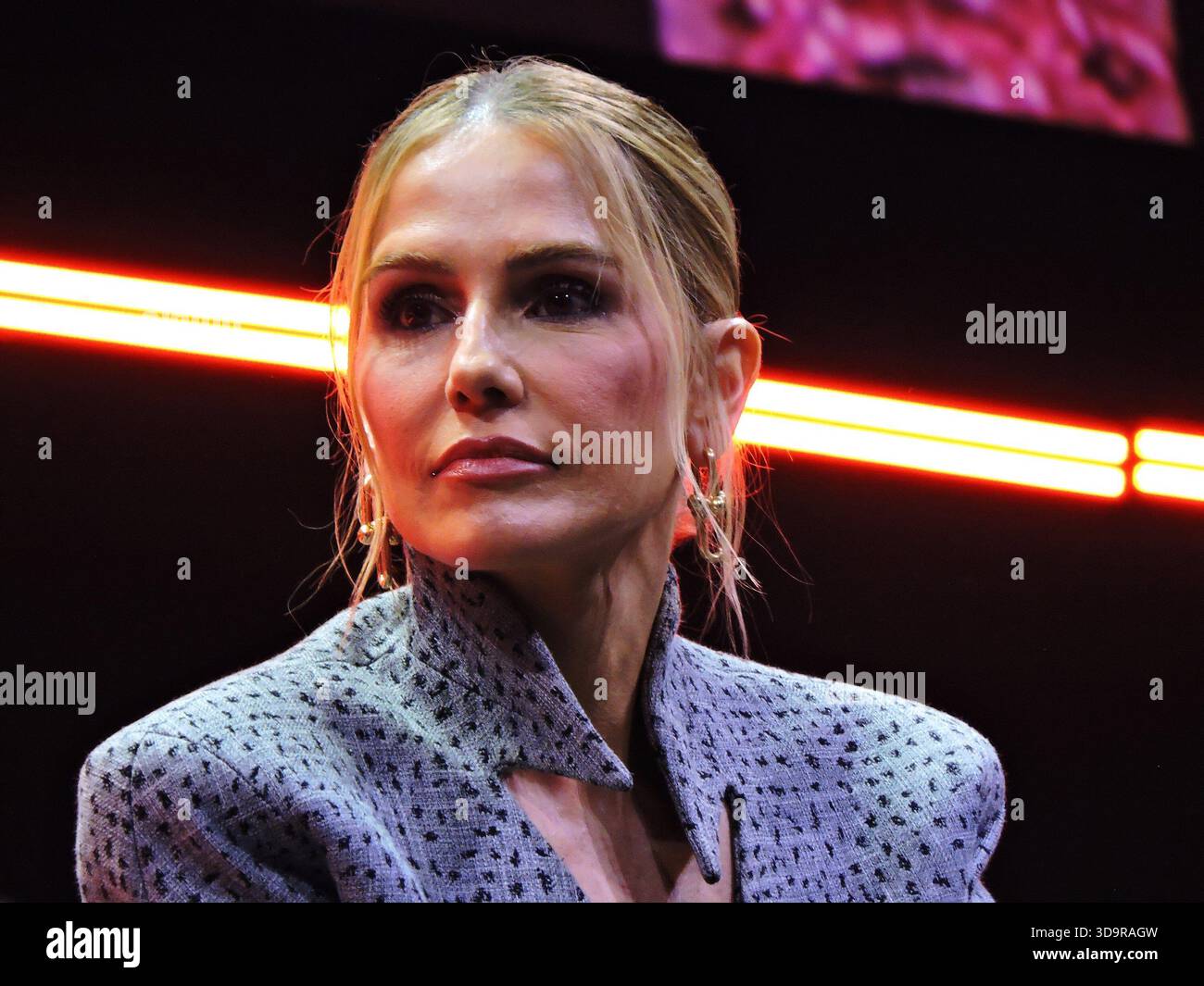 Actress Deborah Secco participates in a panel about the film Bruna ...
