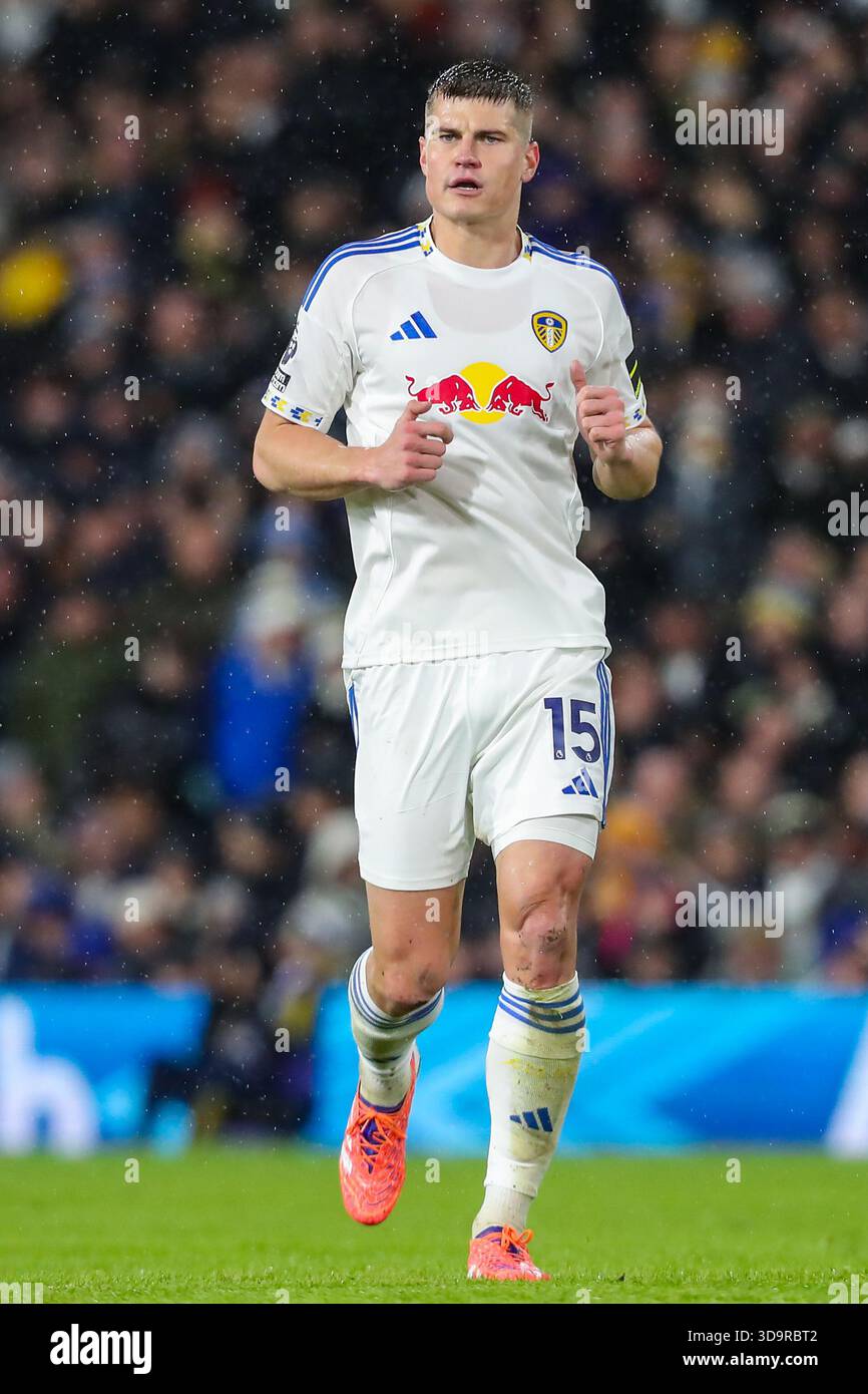 Jaka Bijol Of Leeds United during the Leeds United v Liverpool Premier ...