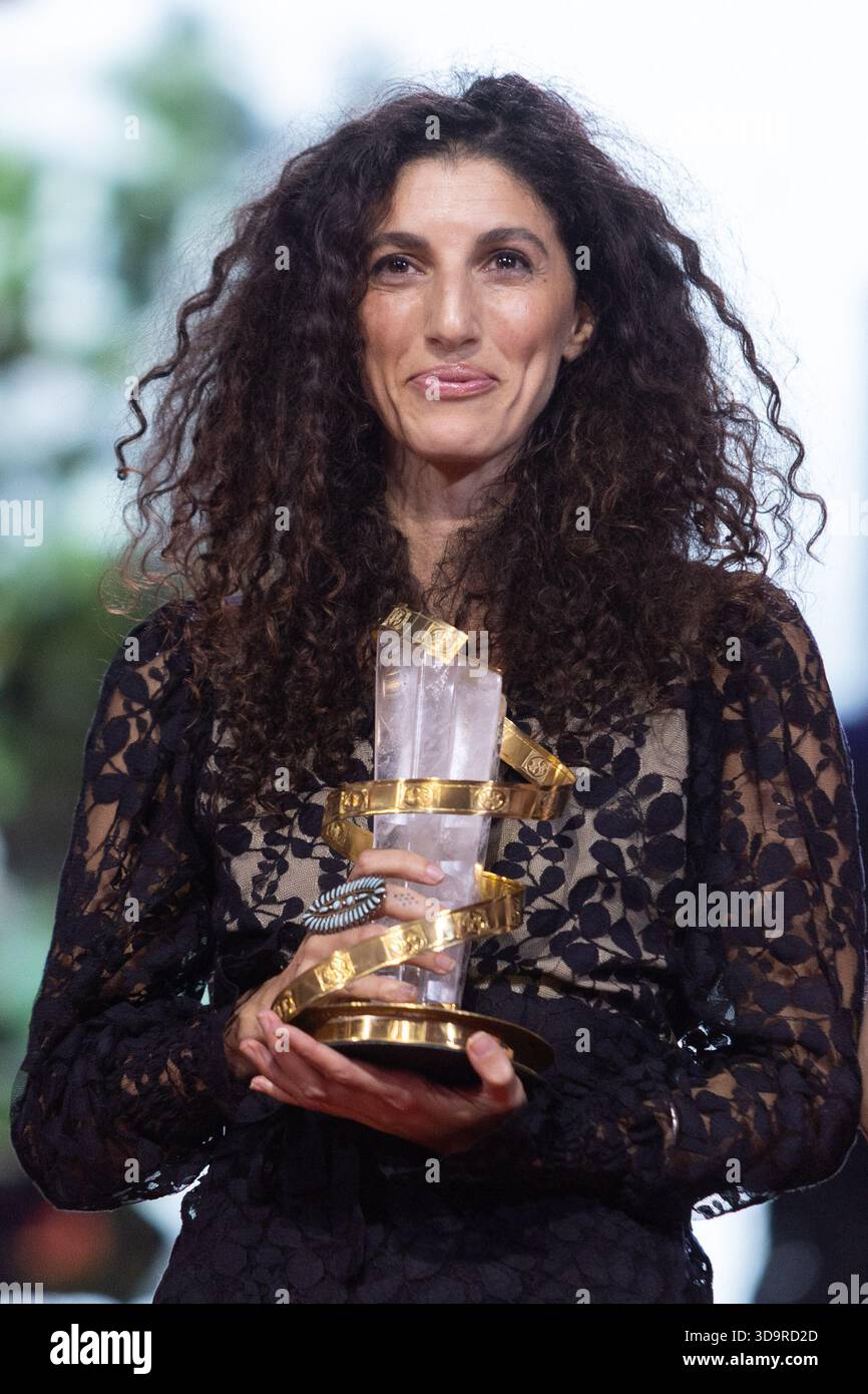 Jihan Kikhia attends the closing ceremony during day 9 of the 22nd ...