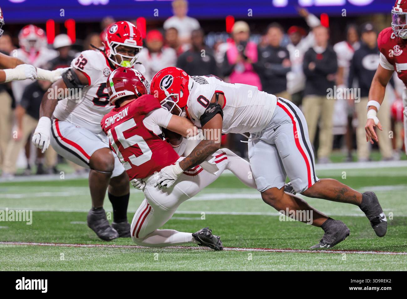 ATLANTA, GA - DECEMBER 06: Alabama Crimson Tide quarterback Ty Simpson ...