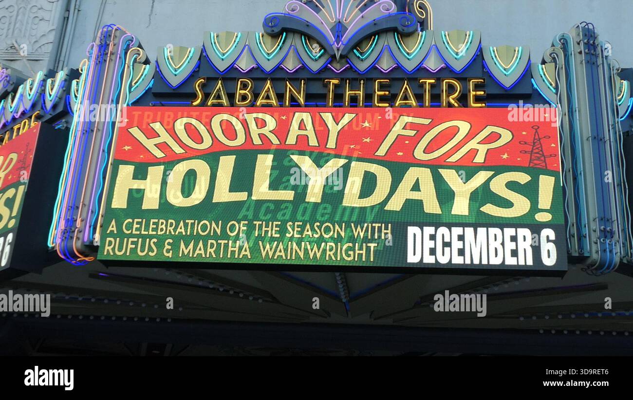 Beverly Hills, California, USA 6th December 2025 Hooray For Hollydays ...