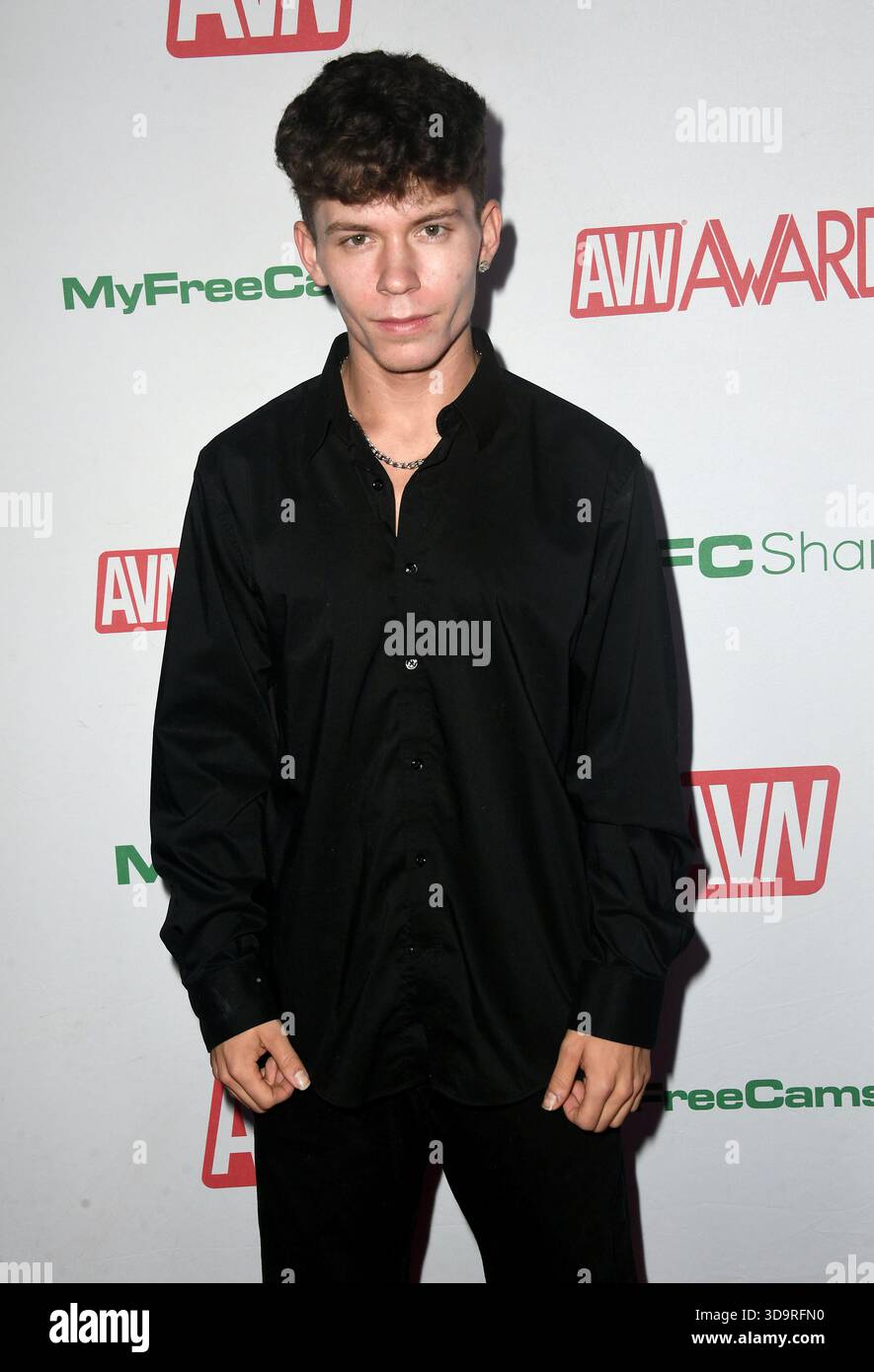 Adult Film Actor Drake Von attends the 2026 AVN Nominations Party held ...