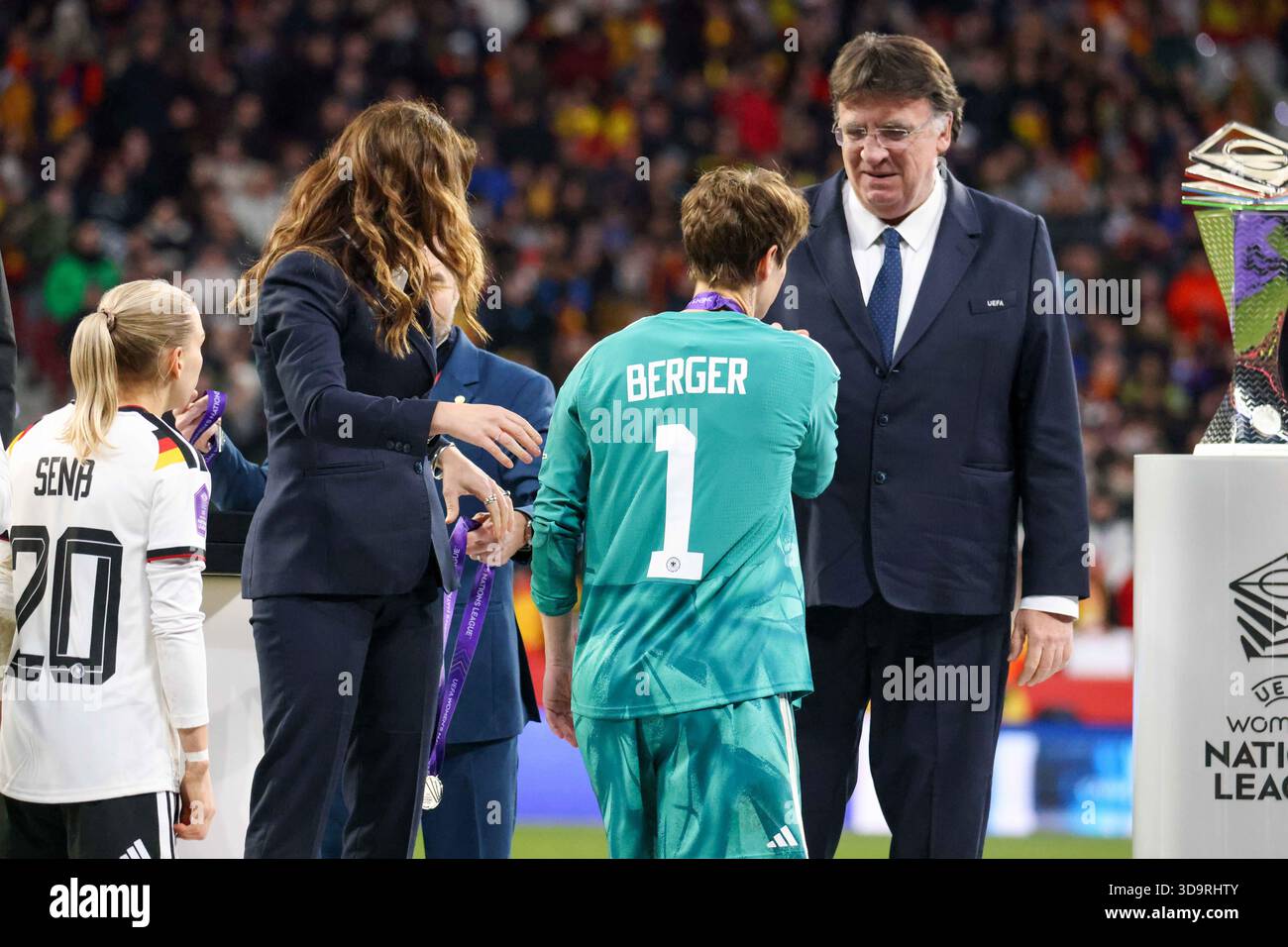 Madrid, Germany December 2, 2025: UEFA Nations League Women - Final Return Round - 2025 - Spain ...