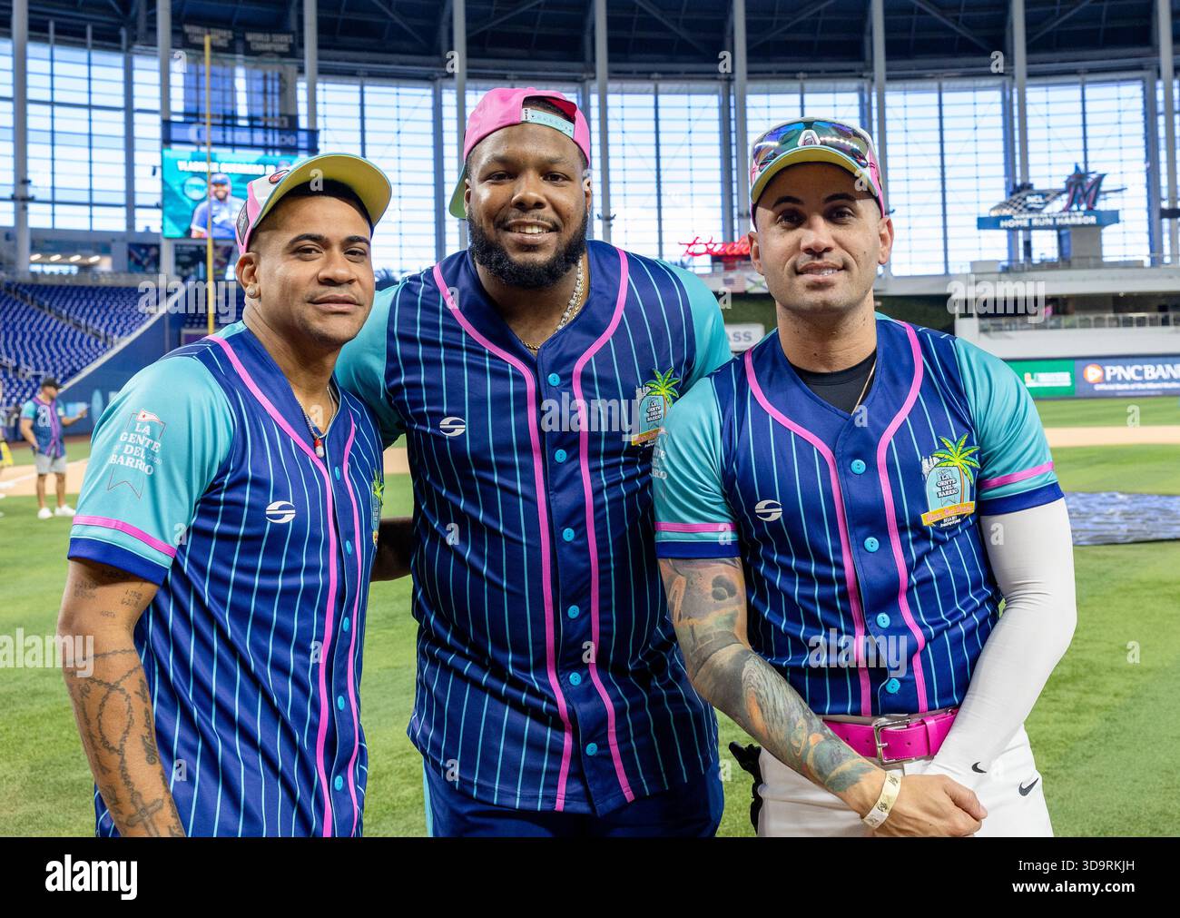 MIAMI, Fl - DEC 6: Alexander Malcom, Vladimir Guerrero Jr., and Lenier ...