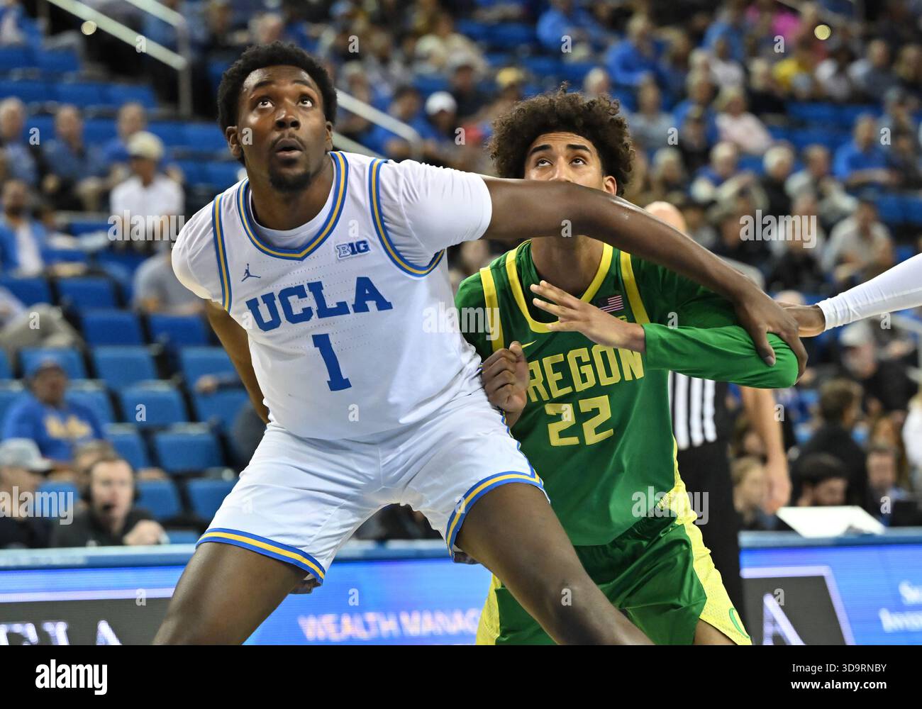 LOS ANGELES, CA - DECEMBER 06: UCLA Bruins center Xavier Booker (1 ...