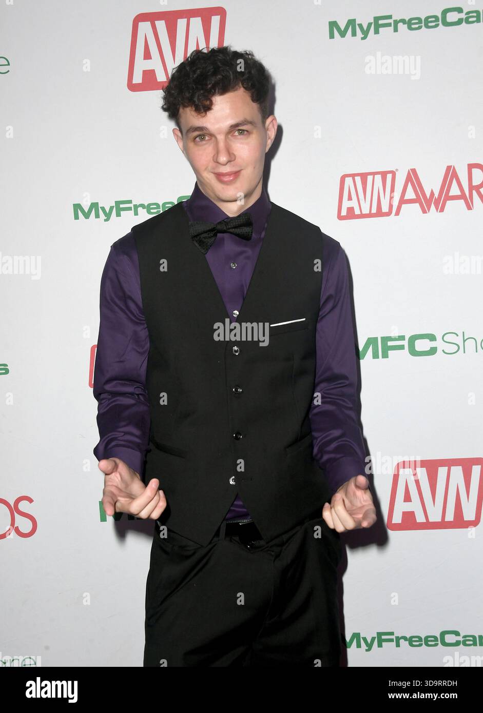 Adult Film Actor Josh Rivers attends the 2026 AVN Nominations Party ...